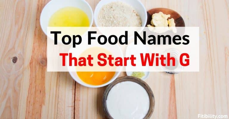 Top 31 Foods That Start With G You Might Haven't Heard Before - Fitibility